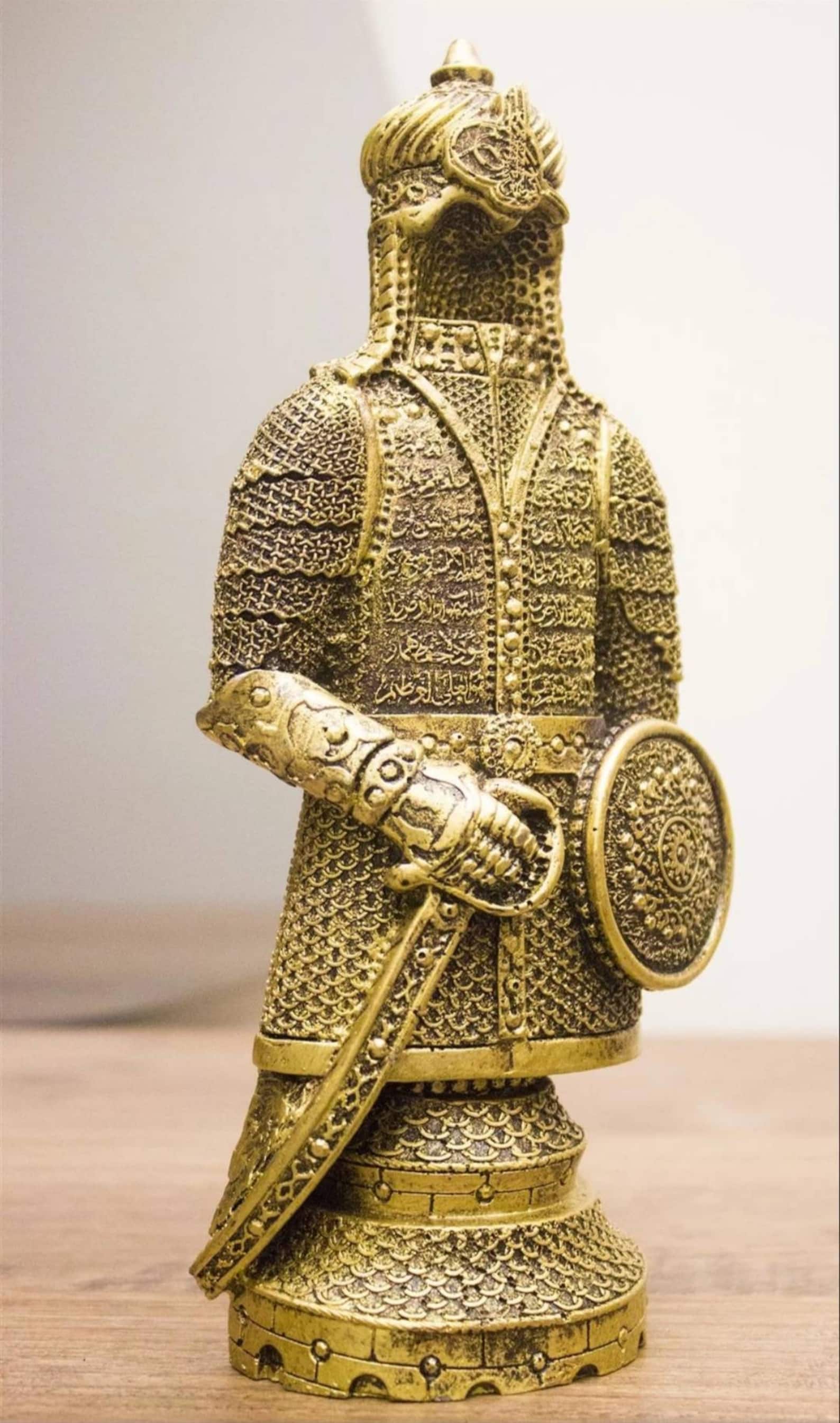 Ottoman Empire Fatih Sultan Mehmet Armor Sculpture - Etsy Australia