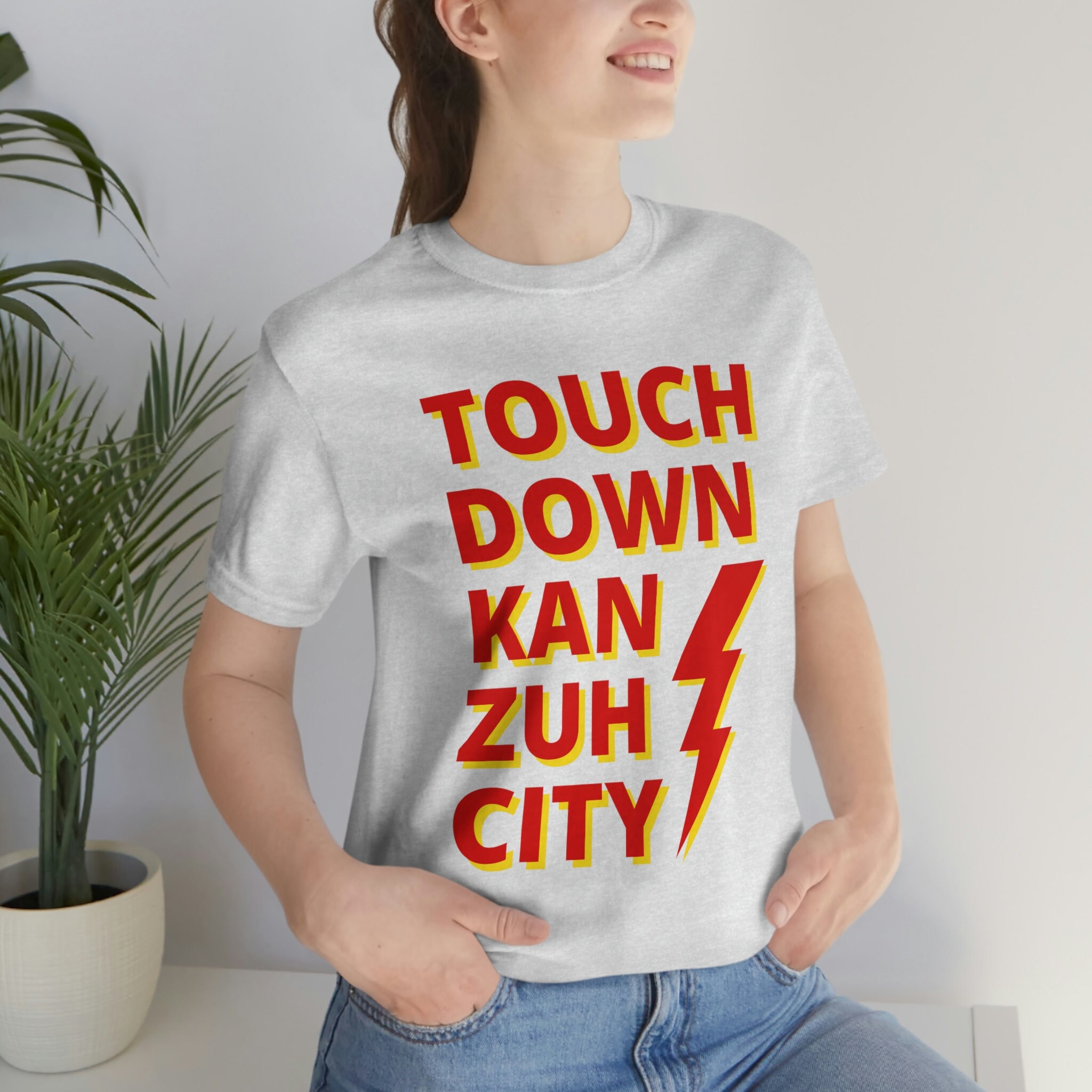 Touchdown Kansas City Chiefs Football Shirt // Touch Down Kan Zuh City ...