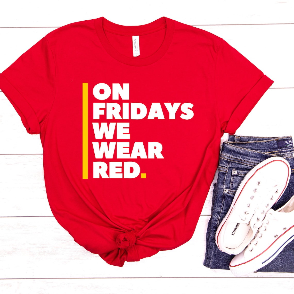 Red Friday Red Kingdom Kansas City Chiefs Football Shirt // KC Chiefs ...