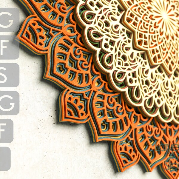 Multilayer Mandala - Etsy