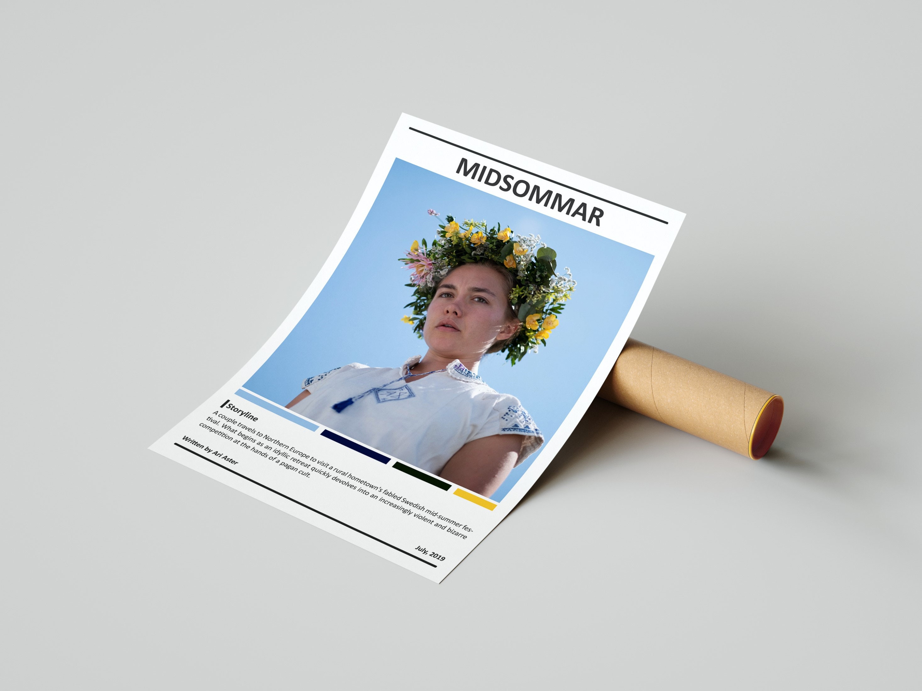 Midsommar | Ari Aster | Minimalist Movie Poster | Vintage Retro Art ...