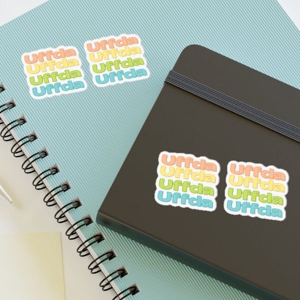 Uffda Sticker - Etsy