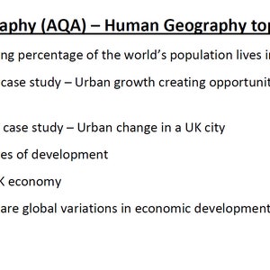 GCSE Geography (AQA) - Mindmap Bundle - Etsy UK