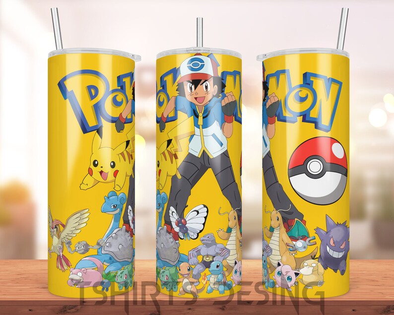 Pokemon Tumbler Png, Pokemon Design, Descarga Digital De Tumbler ...