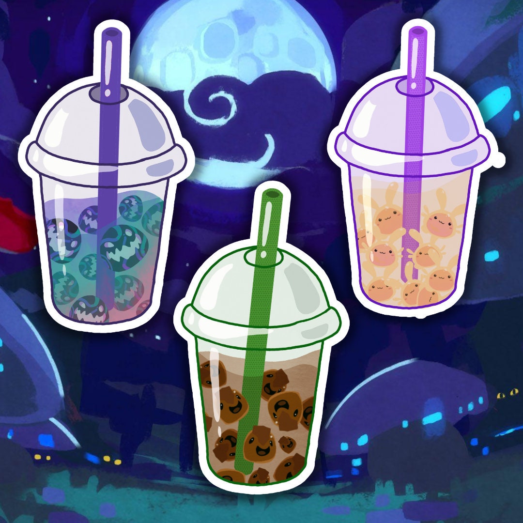 Tarr Slime, Honey Slime and Cotton Slime Holo Slime Rancher Stickers - Etsy