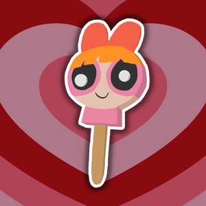 Buttercup, Blossom, and Bubbles Popsicle Ice Cream Bar | Powerpuff Girl ...