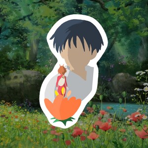 Arrietty, Sho, and Spud Studio Ghibli Sticker Set - Etsy
