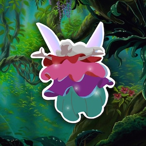 Crysta, Batty, Magi Lune | Ferngully Stickers - Etsy