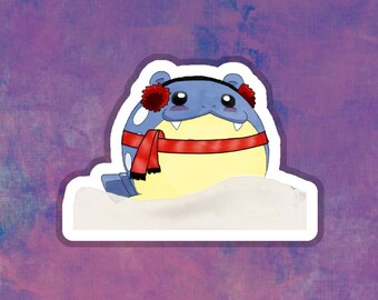 Warm Fuzzy Sticker - Etsy