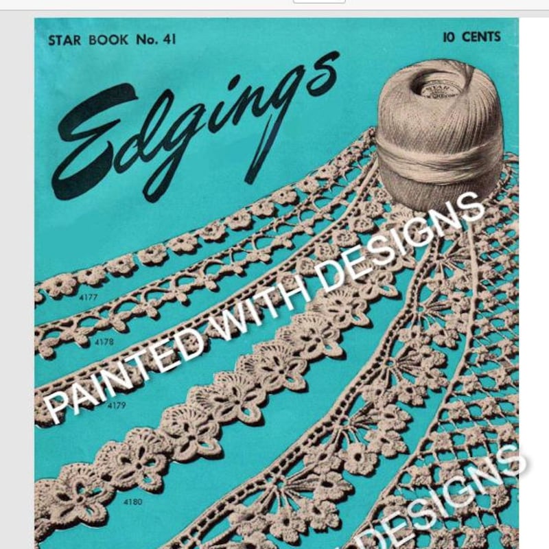 Lace Patterns Pdf - Etsy