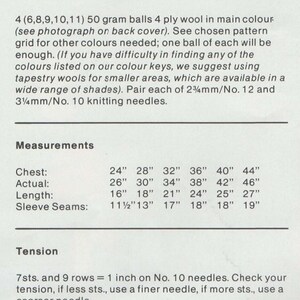 Vintage Noddy Sweater, Jumper 5 Knitting Patterns, Intarsia Knitting ...