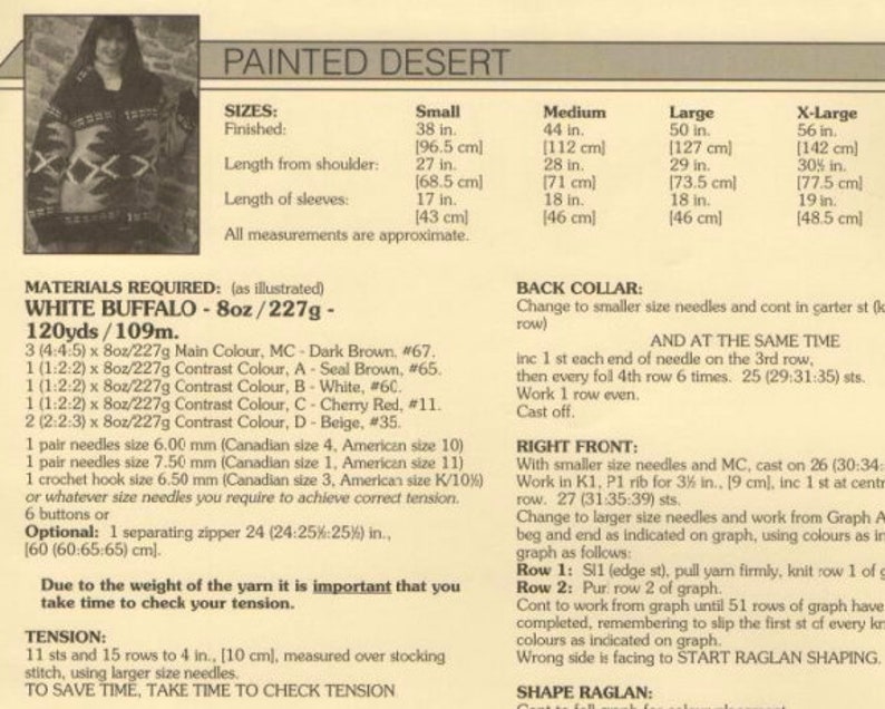 White Buffalo Wool #1418 Volume 2, Two Sweaters, Ladies Sweater and Men ...