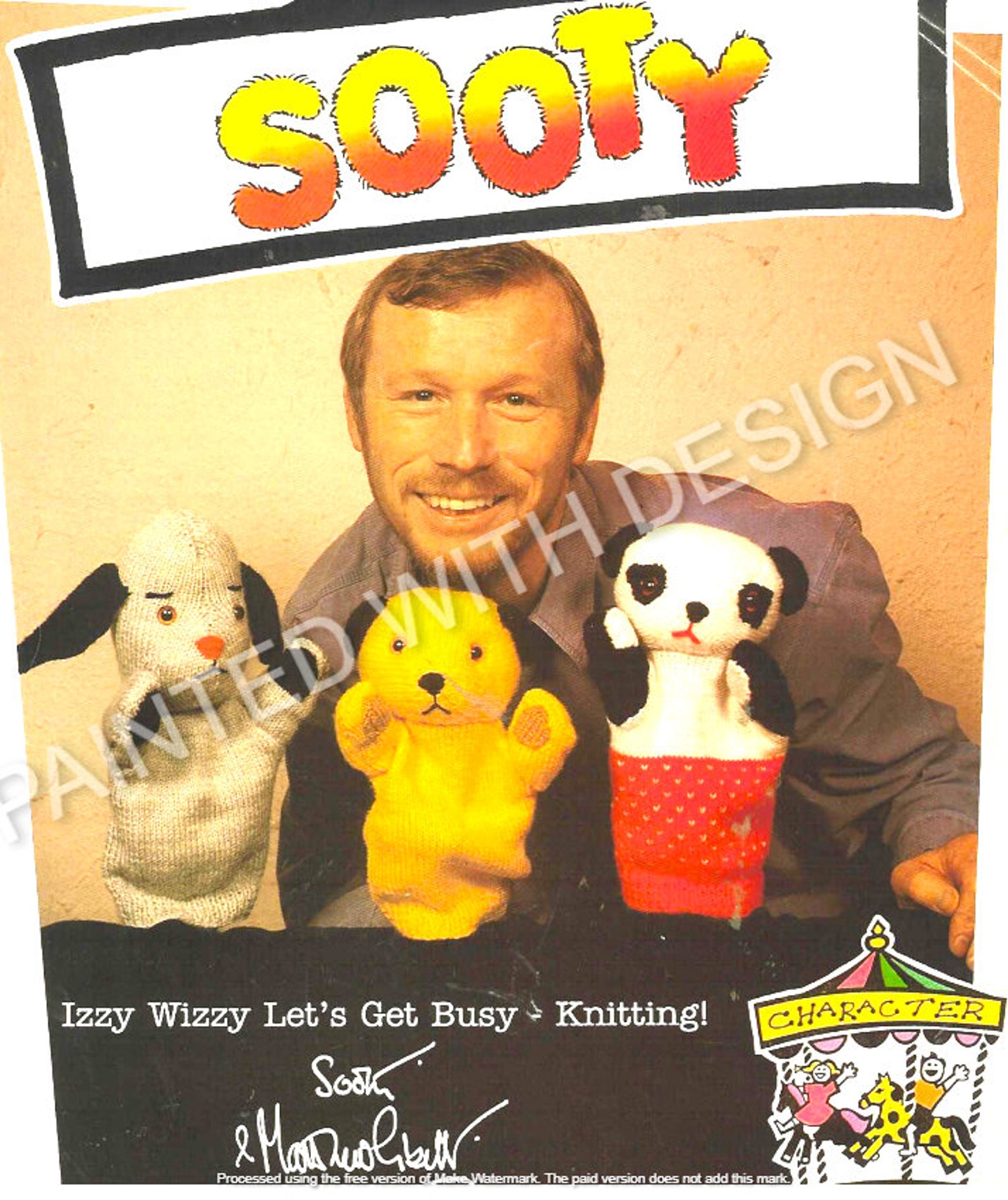 Sooty, Soo and Sweep Puppets, Vintage Hand Puppets, Hand Glove, Kids ...