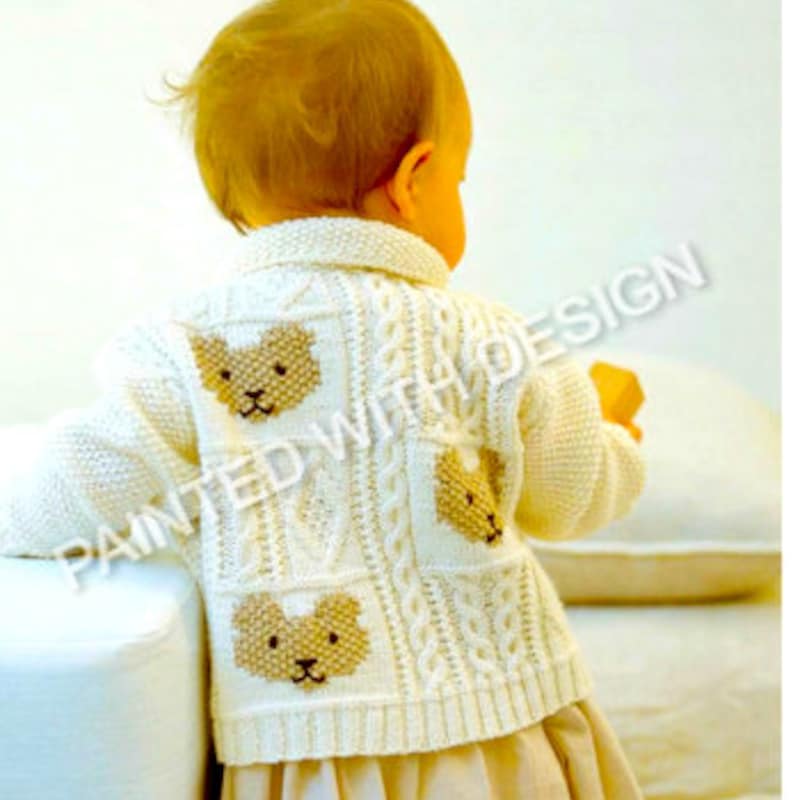 Book Knit Cardigan - Etsy