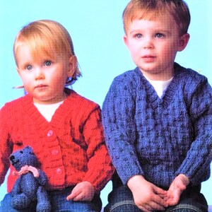Baby, Toddler Crossover Cardigan, V Neck, Sweater, Jumper, Plus Toy ...