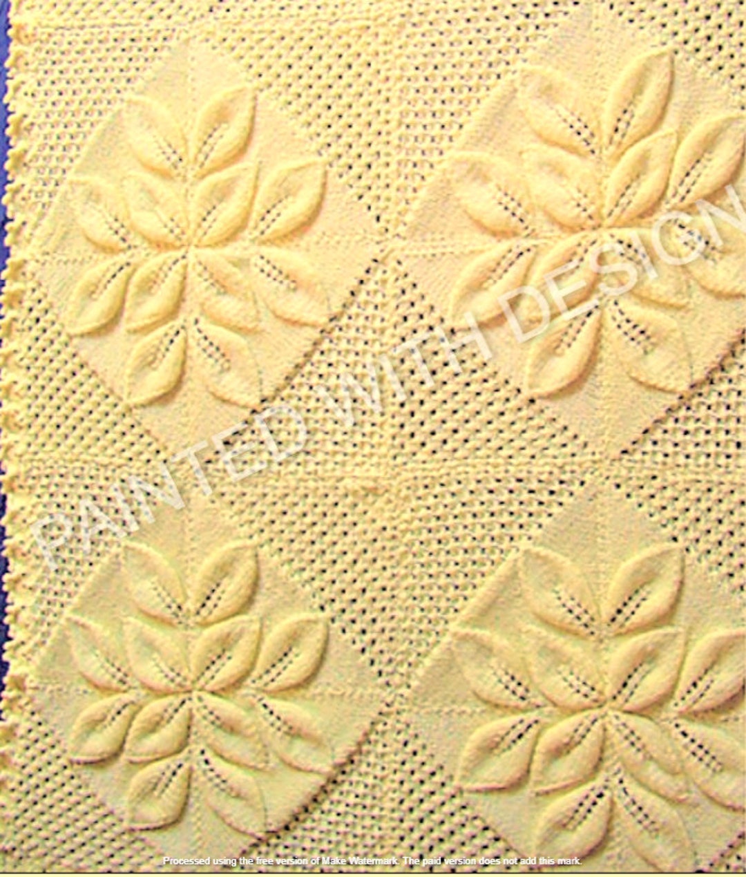 Baby Pram Cover, Crib, Shawl, Afghan, Blanket, Bedspread, Knitting ...