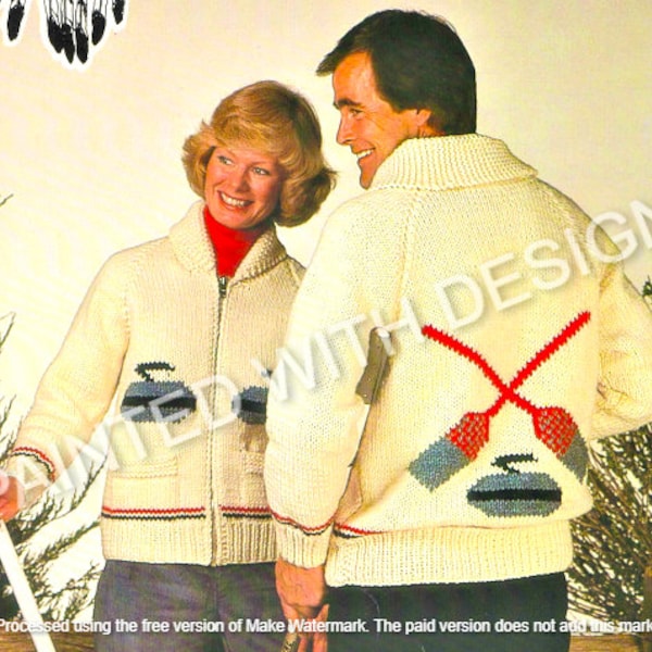 Curling Sweater - Etsy