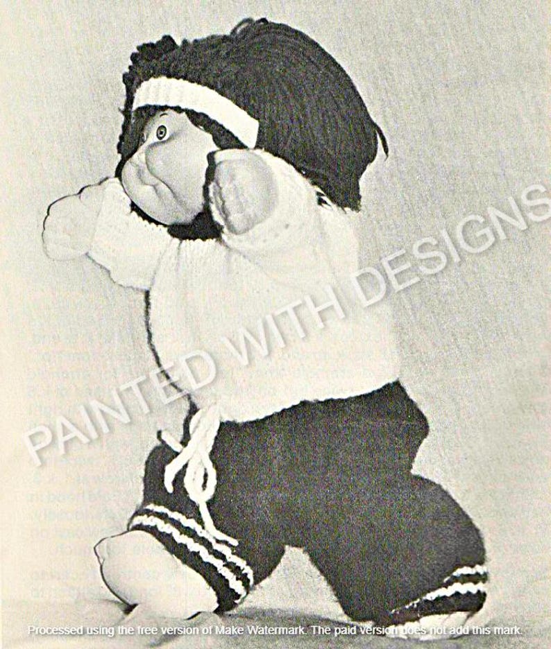Cabbage Patch Doll Clothes, Sweat Suit and Headband for Boy and Girl ...