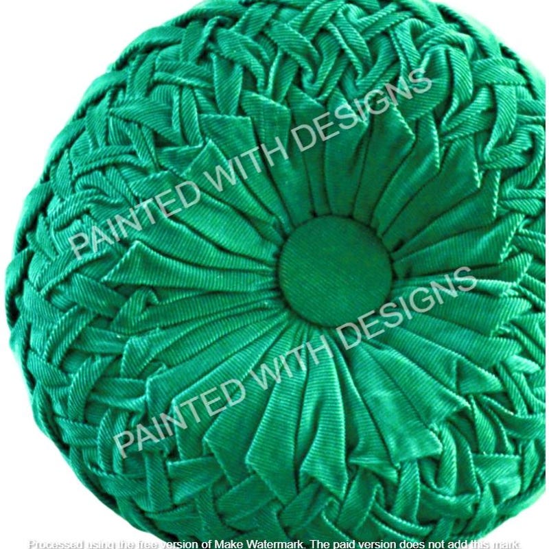 Smocked Pillow - Etsy