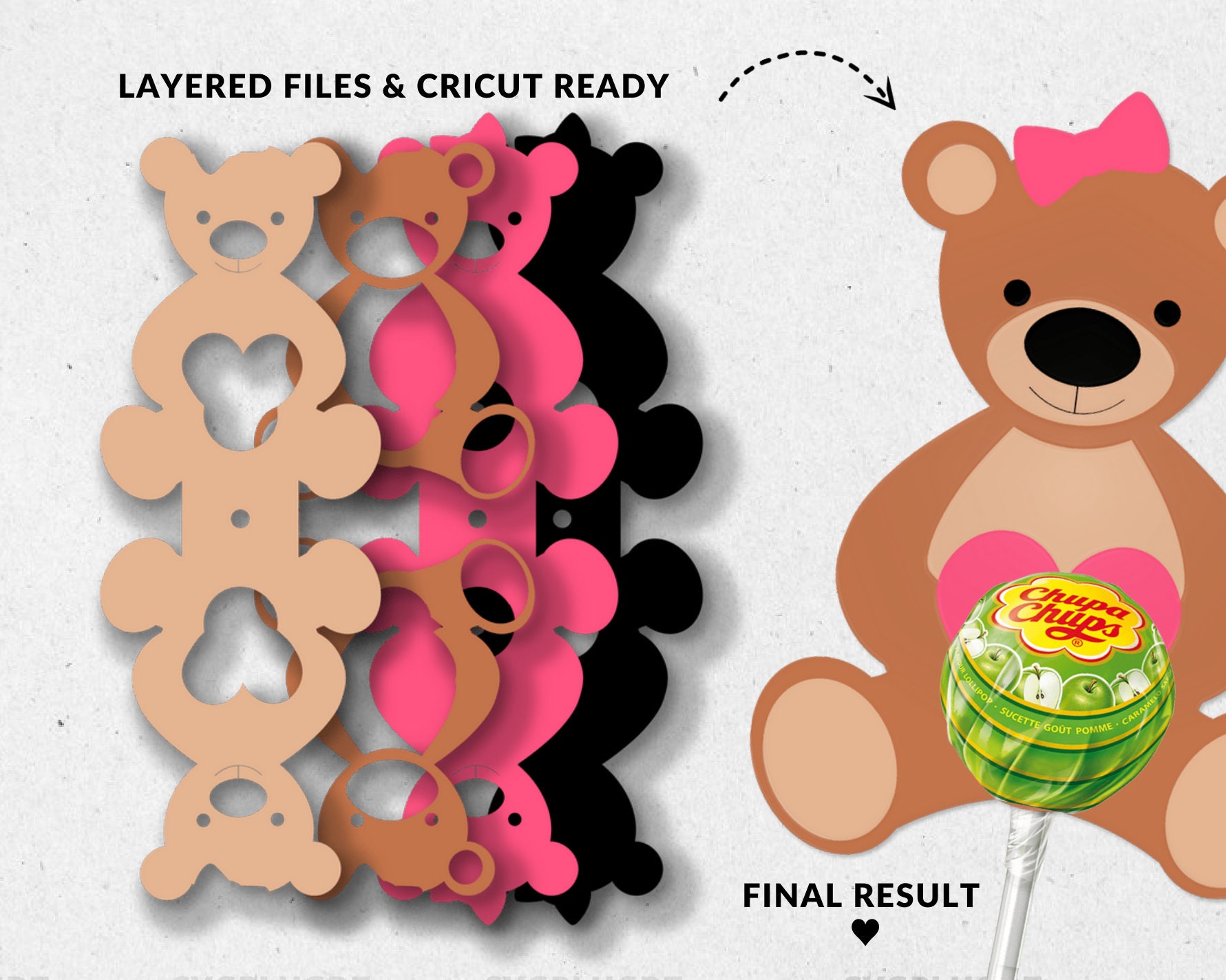 Valentines Gnome Lollipop Holder Svg Party Favors Svg - Etsy