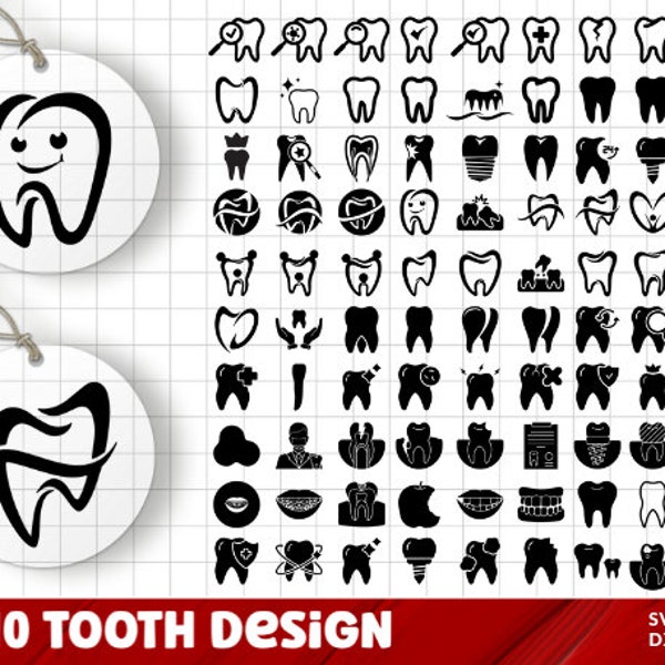 Tooth Svg - Etsy