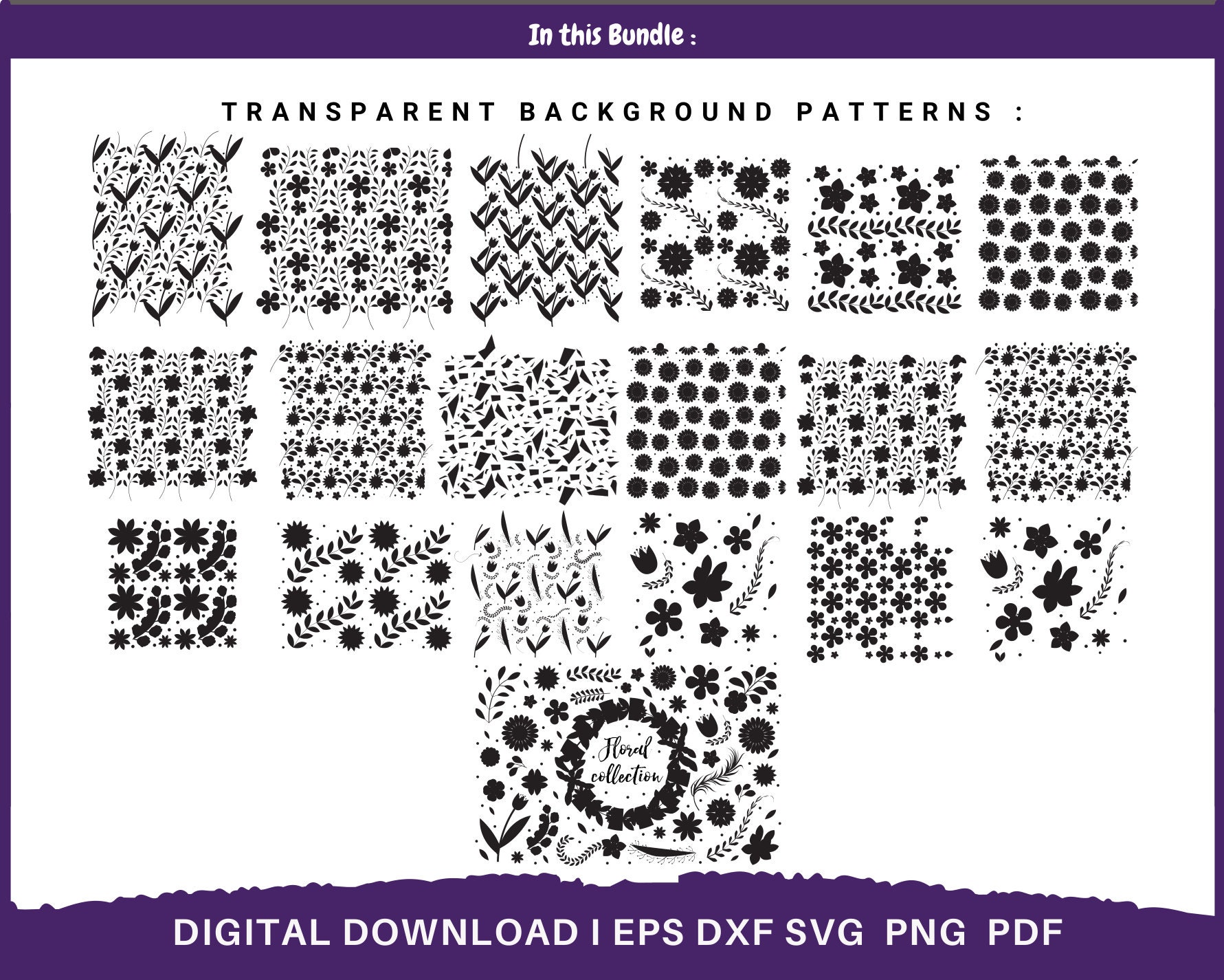 Mega Tooled Leather Pattern Floral Svg Bundle Flower Pattern - Etsy
