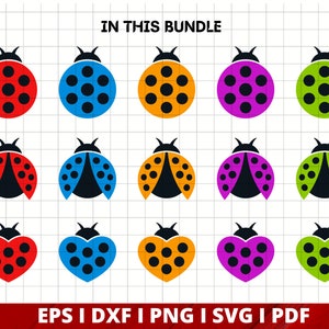 Ladybug SVG, Ladybug Bundle SVG Files, Ladybug SVG Layered, Ladybug ...