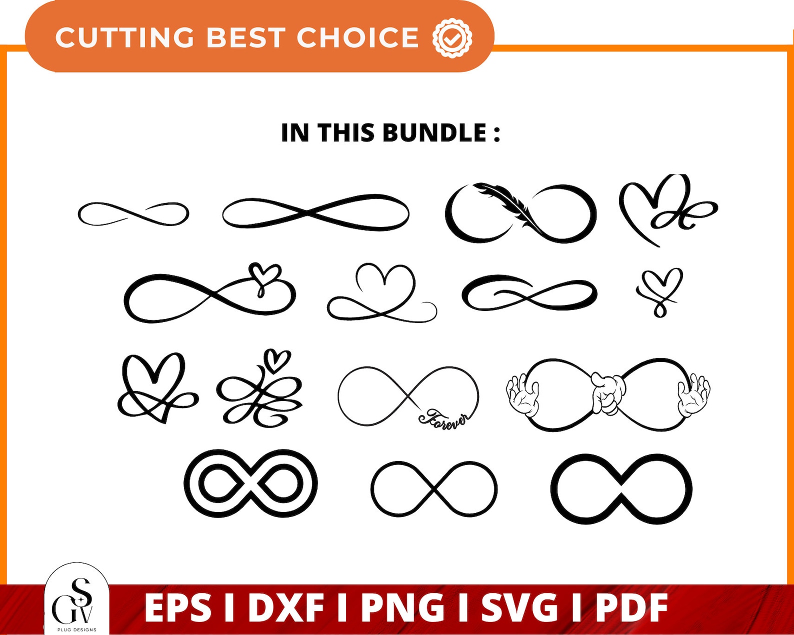 Infinity Svg Infinity Symbol Svg Infinity Heart Svg - Etsy