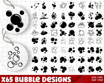 Bubbles SVG Bundle, Bubbles PNG Bundle, Bubbles Clipart, Bubbles SVG ...