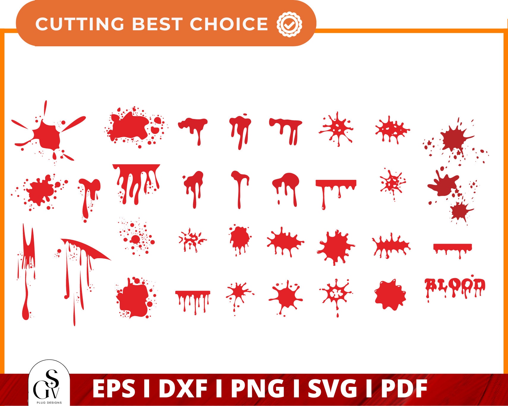 Bloody Handprint Svg Blood Splatter Svg Blood Drip Svg - Etsy Australia