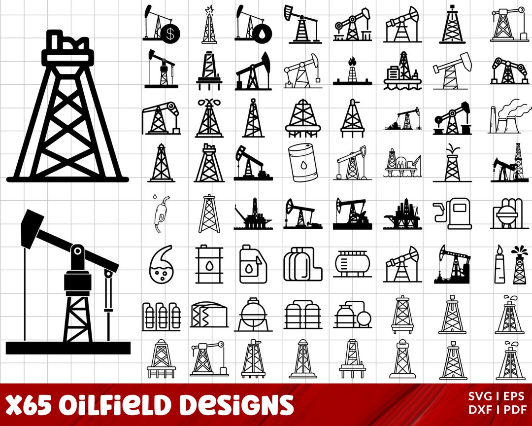Oilfield SVG Bundle, Oilfield PNG Bundle, Oilfield Clipart, Oilfield ...