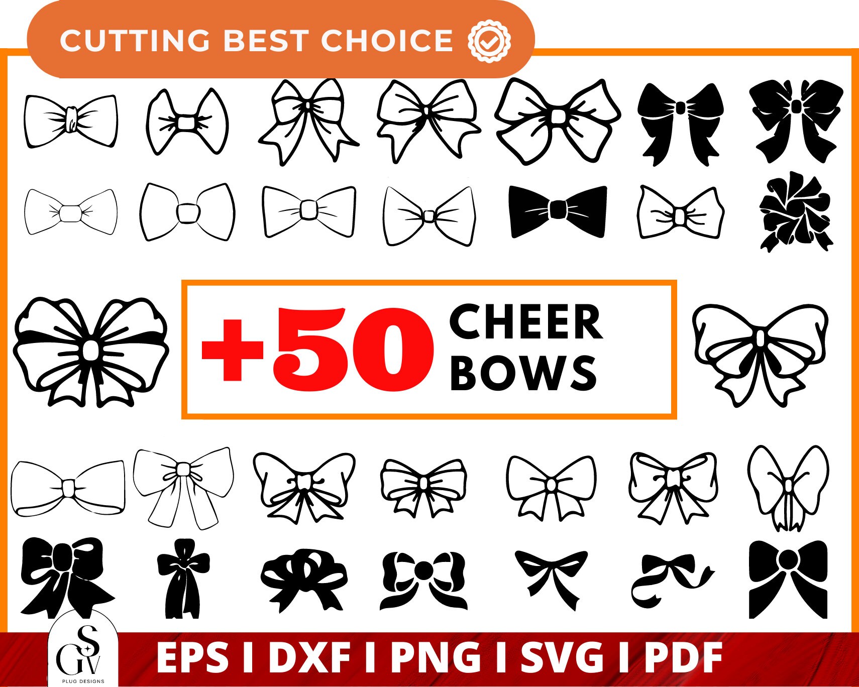 Cheer Bow Svg Bow Svg Bow Svg Bundle Bow Tie Svg Hair Bow - Etsy