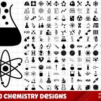 Periodic Table of the Elements SVG PNG DXF Layered by Color Graphic ...