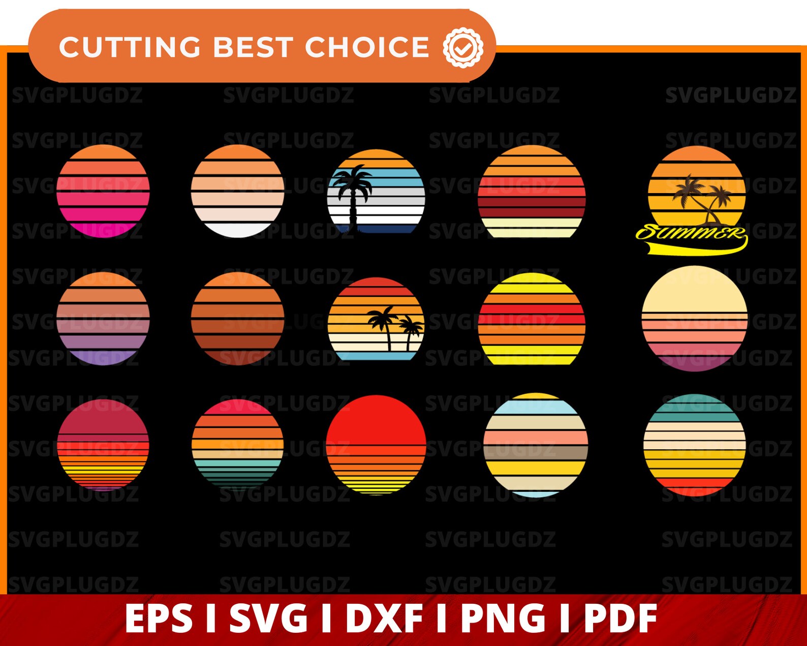 Retro Sunset Svg Bundle Rainbow Svg Vintage Retro Sunset - Etsy