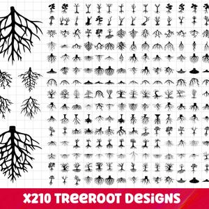 Tree Roots SVG, Tree With Roots PNG, Roots Clip Art, Roots Vector ...