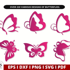 Butterfly SVG Bundle - Butterfly PNG Bundle - Butterfly Clipart ...