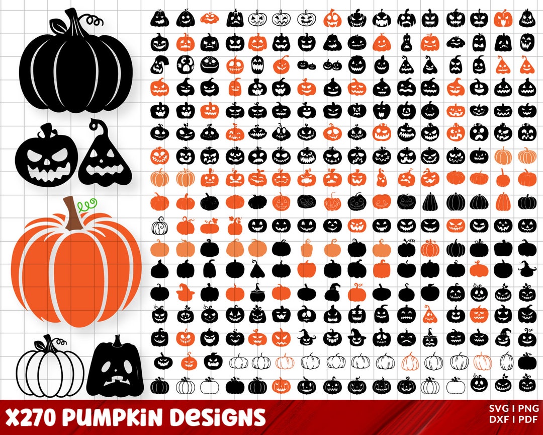 Pumpkin SVG Bundle, Pumpkin PNG Bundle, Pumpkin Clipart, Pumpkin SVG ...