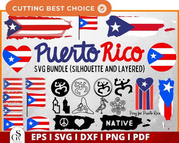 Puerto Rico Bundle Svg Taino Svg Puerto Rico Svg Garita - Etsy