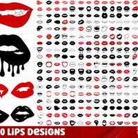 Lip Print - Etsy