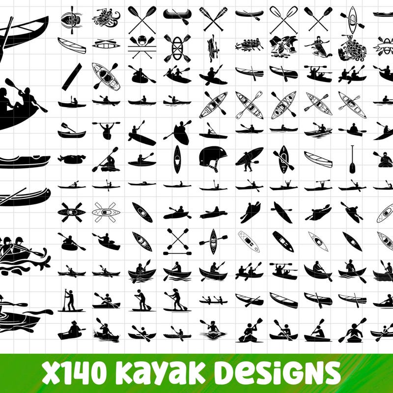 Kayak Svg Ornament - Etsy