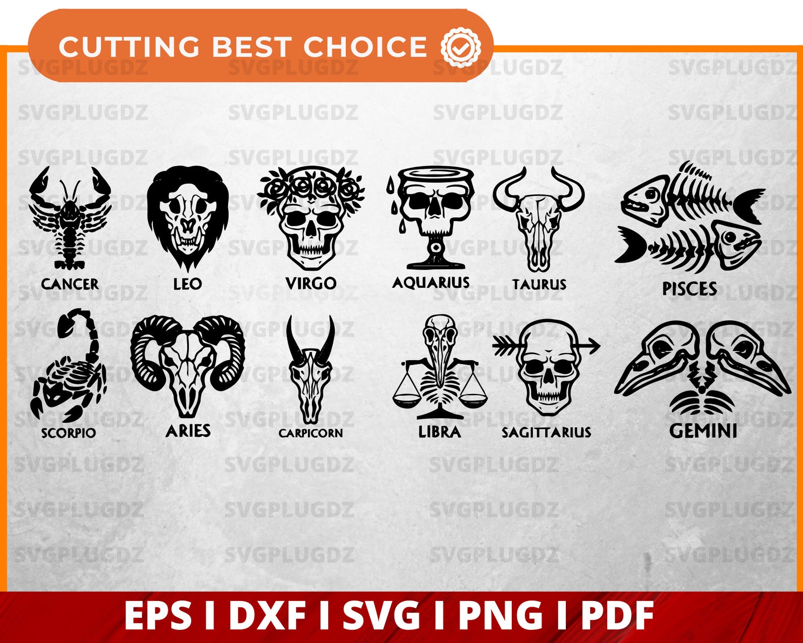 Zodiac Signs SVG Bundle Horoscope SVG Bundle Celestial Star - Etsy