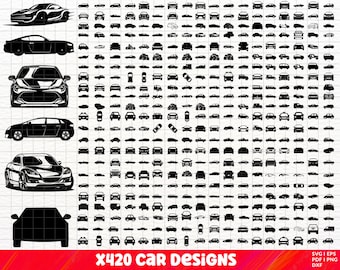 Car SVG Bundle, Car PNG Bundle, Car Clipart, Car SVG Cut Files Cricut ...