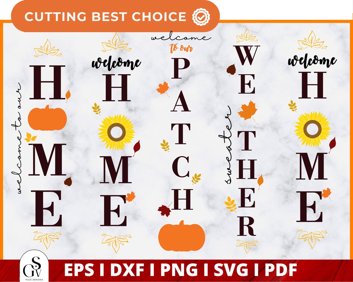 Fall Porch Sign Svg Bundle Thanksgiving Porch Sign Svg - Etsy