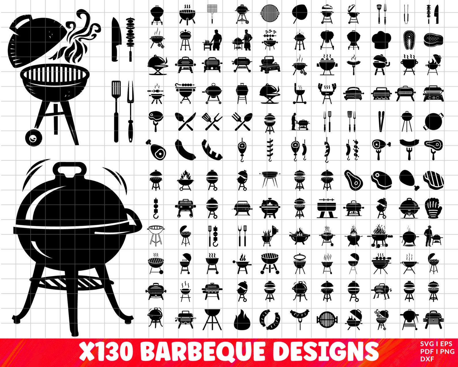 Barbeque SVG Bundle, Barbeque PNG Bundle,barbeque Clipart, Barbeque Cut ...