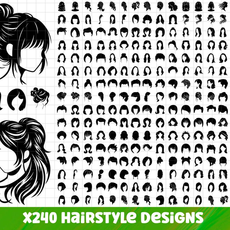 Long Hair Cuts Styles - Etsy UK