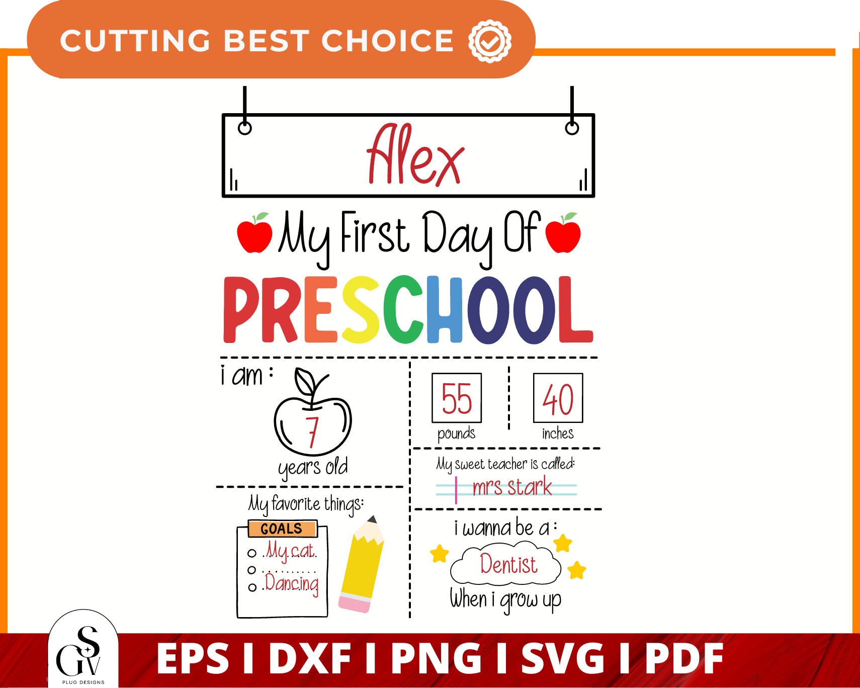 First Day of School Sign SVG, Back to School File, First Day Board Svg ...