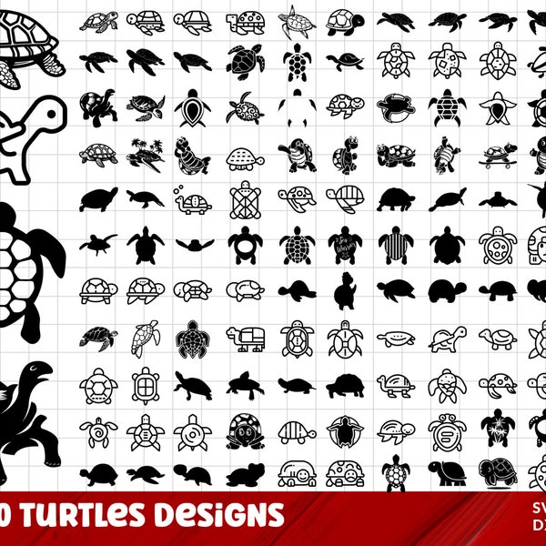 Turtle Cricut - Etsy