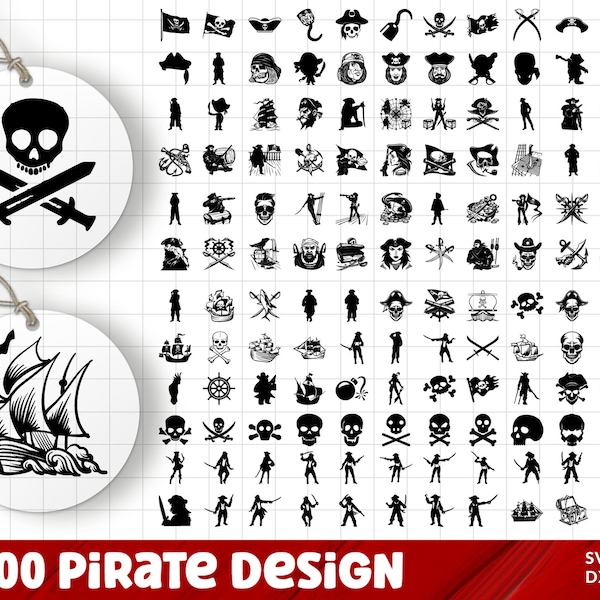 Pirate Silhouette - Etsy