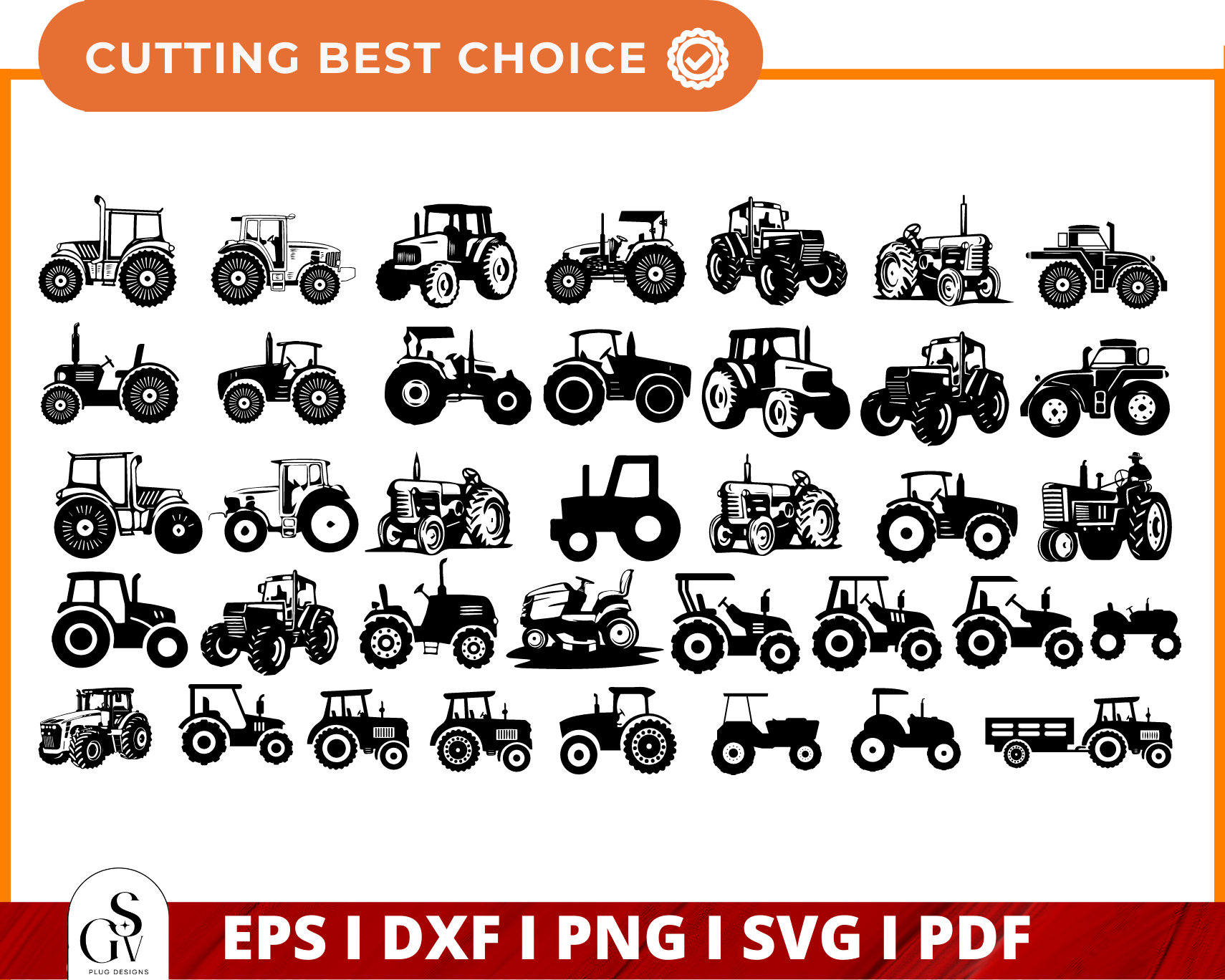 Tractors SVG Bundle Tractor Png Farm Tractor Svg Farming - Etsy Canada