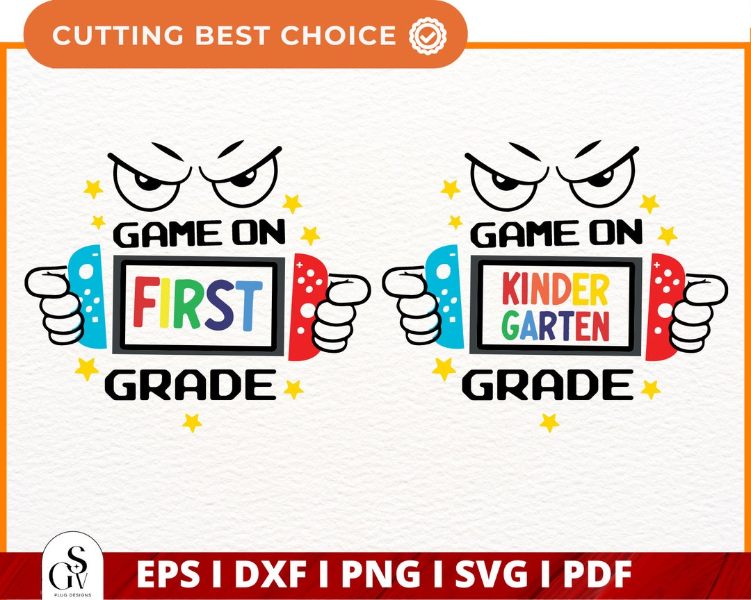 Game on Back to School Svg, Game on Svg, Back to School Svg, Boy Girl ...